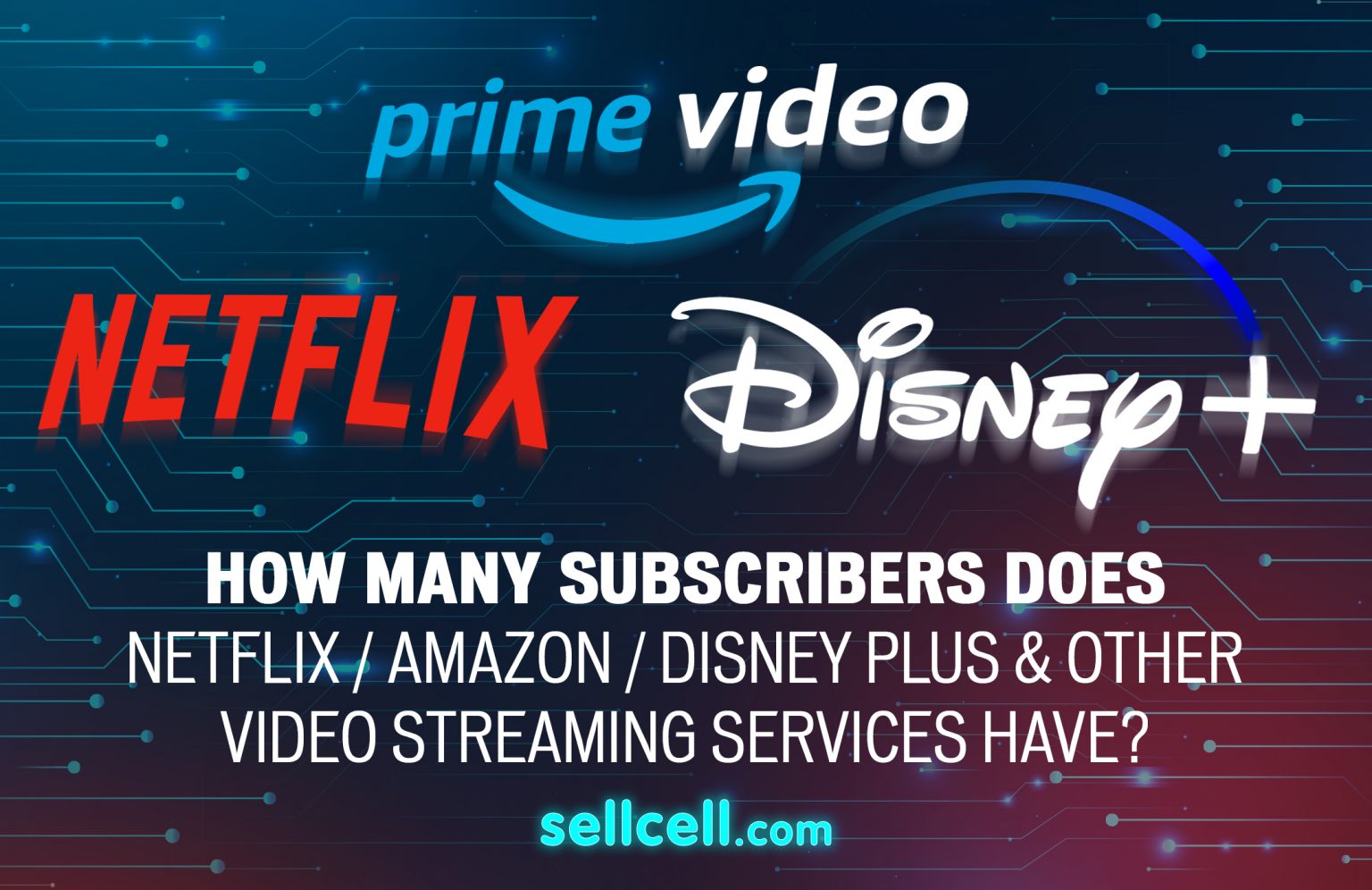 How Many Subscribers Does Netflix & Other Streaming Services Have ...